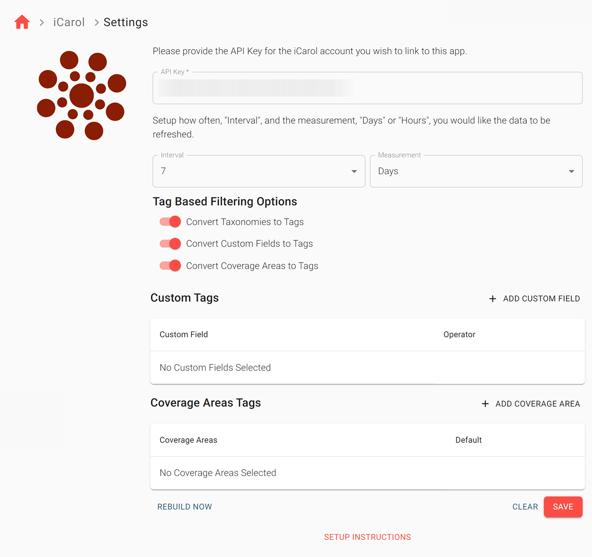 iCarol Add-on - Devless